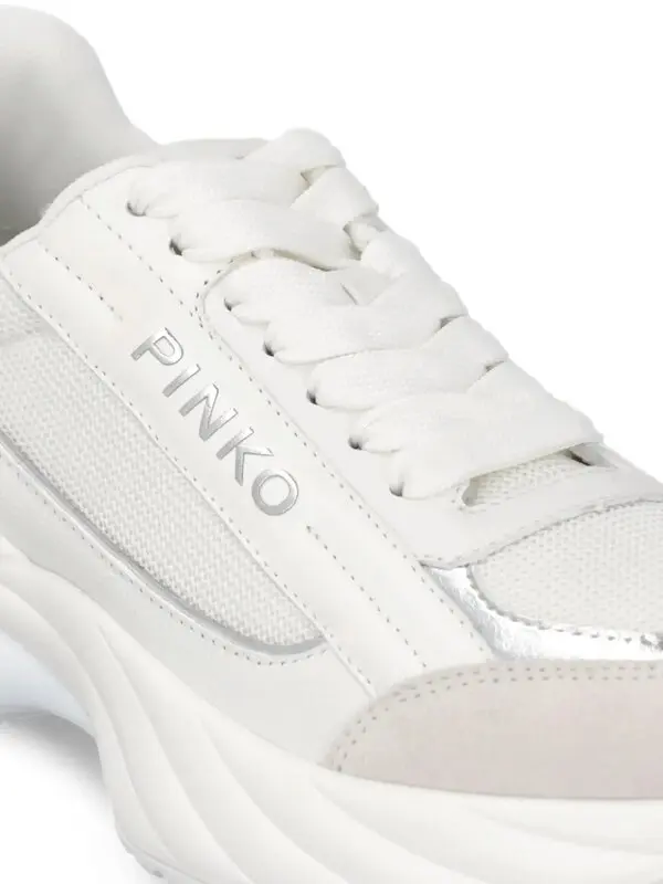 Pinko Ariel 07 Logo Lettering Lace-up Sneakers