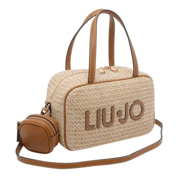 Liu Jo Logo Paneled Shoulder Bag