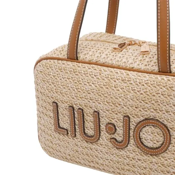Liu Jo Logo Paneled Shoulder Bag
