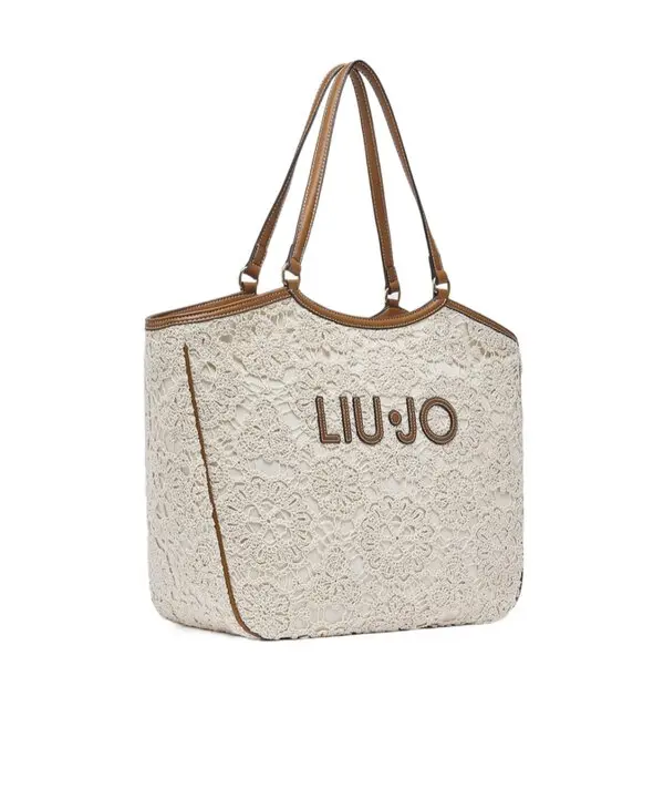 Liu Jo Logo Lace Tote Bag