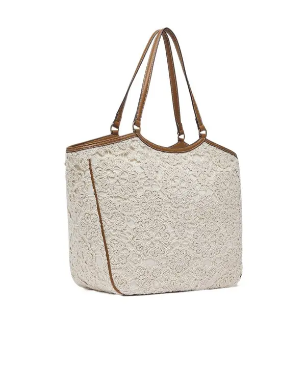 Liu Jo Logo Lace Tote Bag
