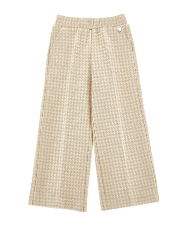 Monnalisa Knitted Palazzo Trousers