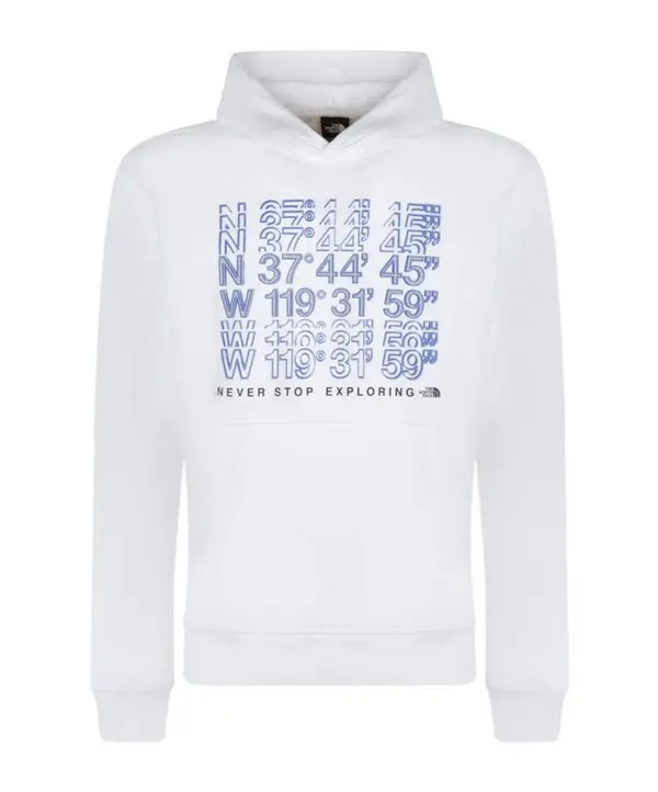 The North Face Graphic Hoodies - White