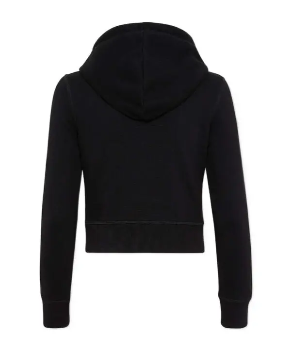 Dsquared2 Logo Patch Drawstring Hoodie