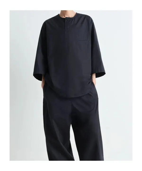 LEMAIRE Henley Button Shirt