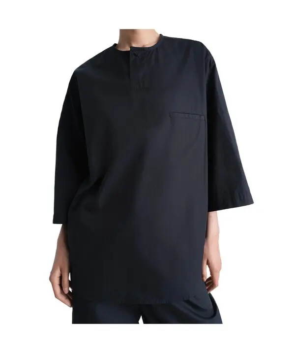 LEMAIRE Henley Button Shirt