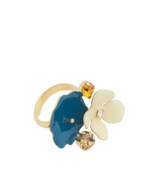 Marni Flower Ring - Yellow
