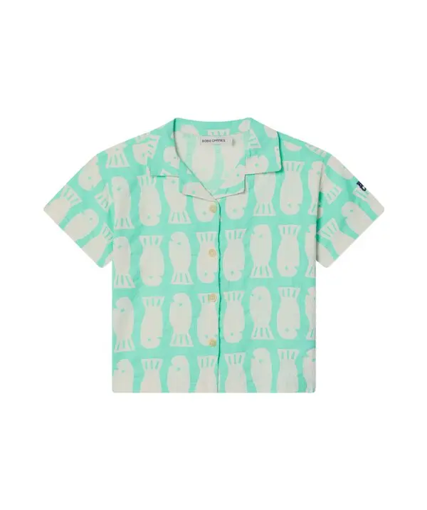 BOBO CHOSES Short Sleeve Shirt - White