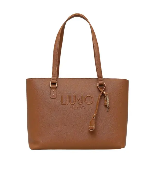 Liu Jo Embossed Padlock Shoulder Bag