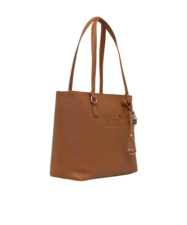 Liu Jo Embossed Padlock Shoulder Bag