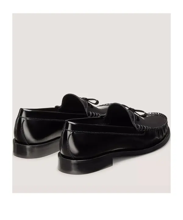 STUART WEITZMAN Round Head Loafer Shoes
