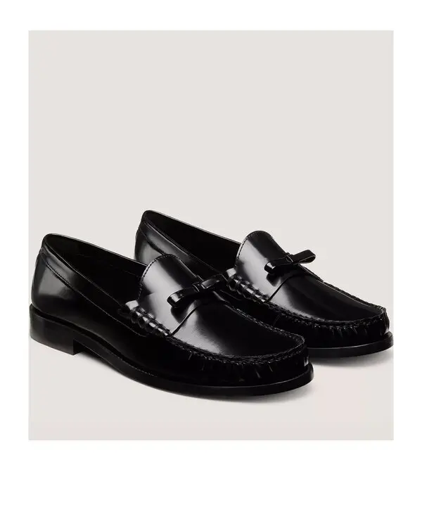STUART WEITZMAN Round Head Loafer Shoes