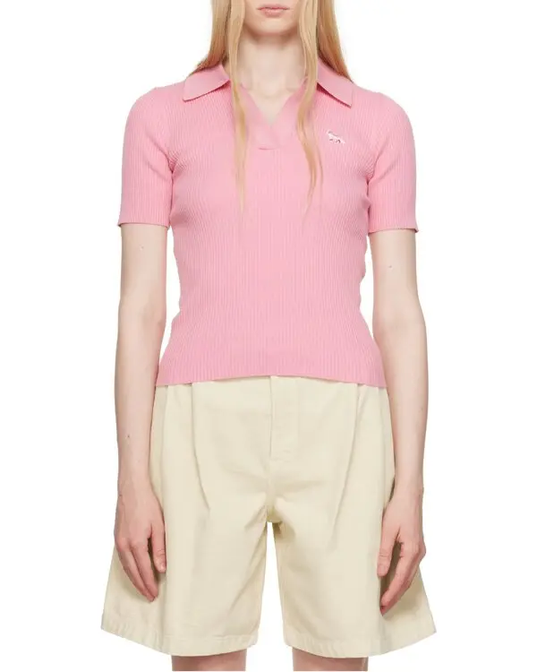 Maison Kitsuné Fox-motif T-shirt