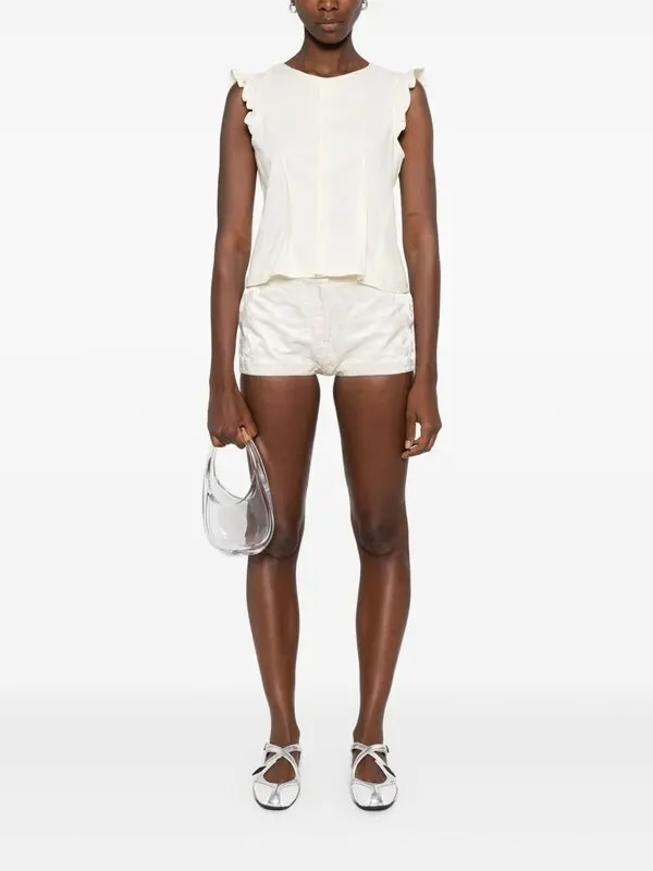 Coperni Floral Jacquard Shorts