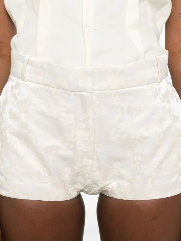 Coperni Floral Jacquard Shorts
