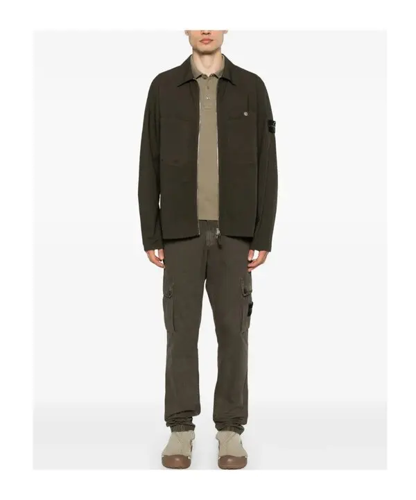 Stone Island Compass-badge Overshirt