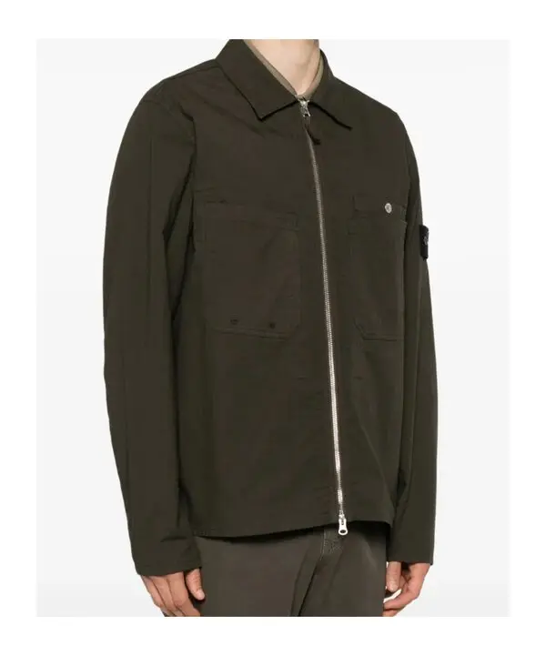 Stone Island Compass-badge Overshirt