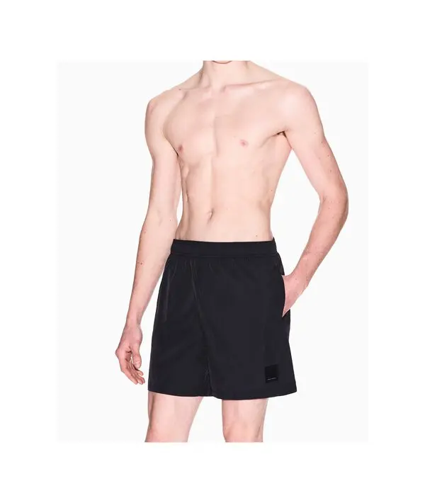 Armani Exchange Logo-patch Swim Shorts
