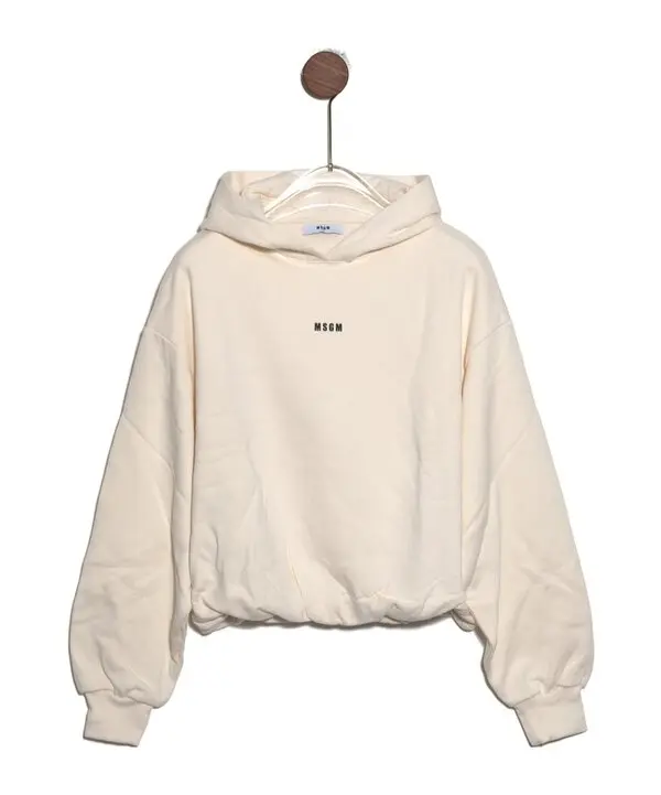 MSGM Logo-embroidered Hoodie
