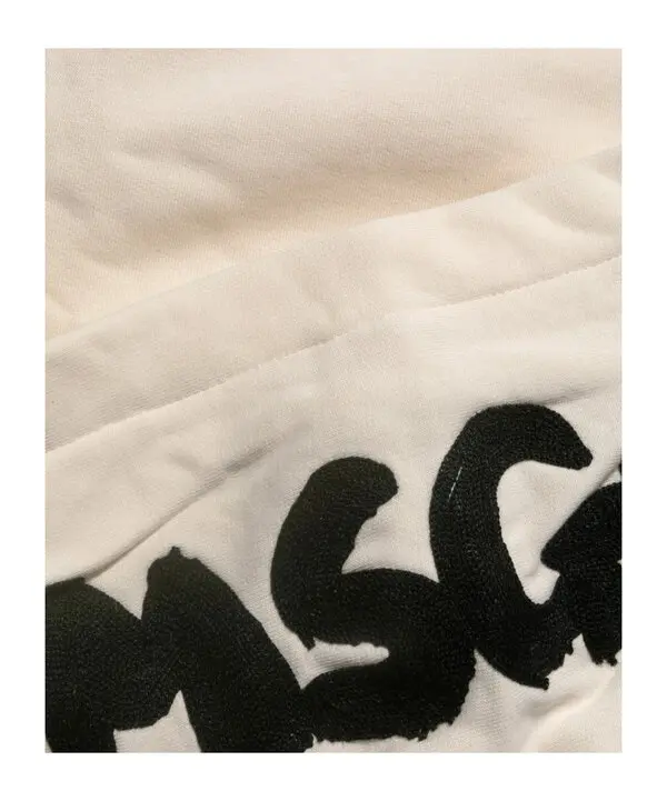 MSGM Logo-embroidered Hoodie