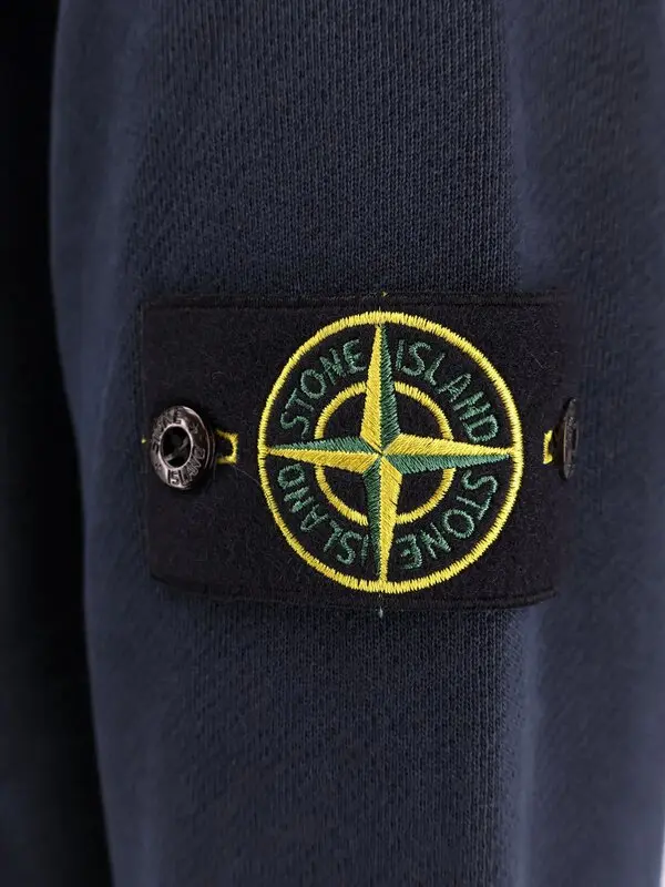 Stone Island Logo Patch Crewneck Sweatshirt