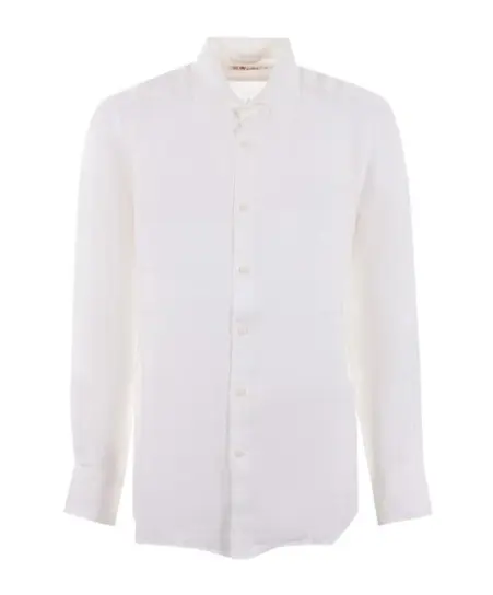 MC2 SAINT BARTH Long-sleeve Linen Shirt