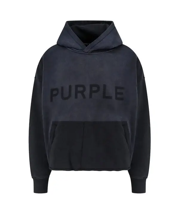 PURPLE BRAND Shadow Wordmark Hoodie