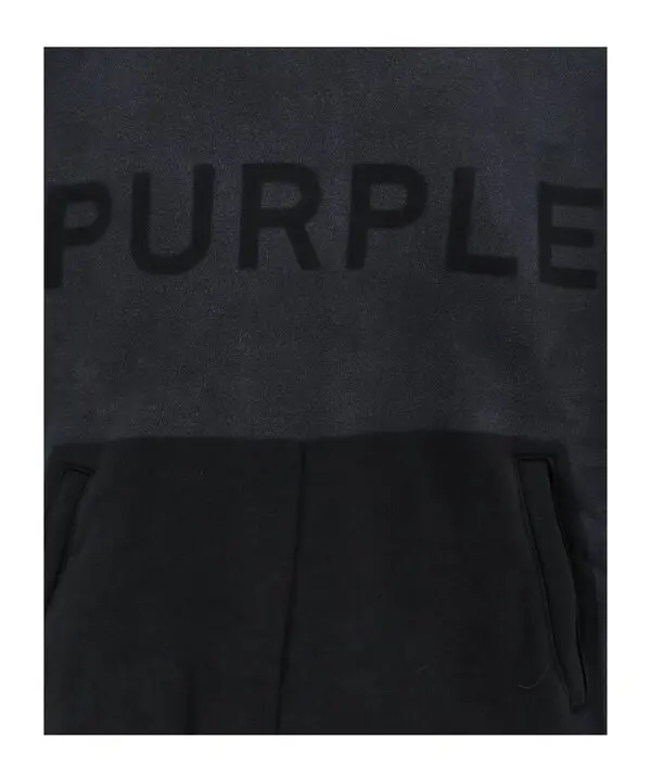 PURPLE BRAND Shadow Wordmark Hoodie