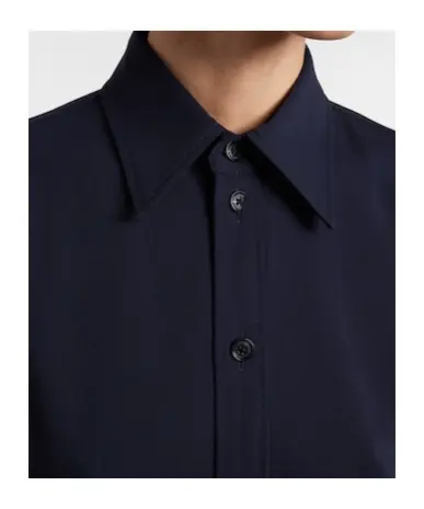 Ralph Lauren Belted Wool Midi Dress