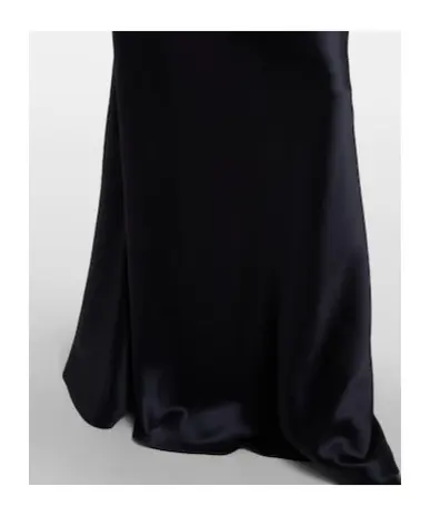 Ralph Lauren Satin Maxi Skirt