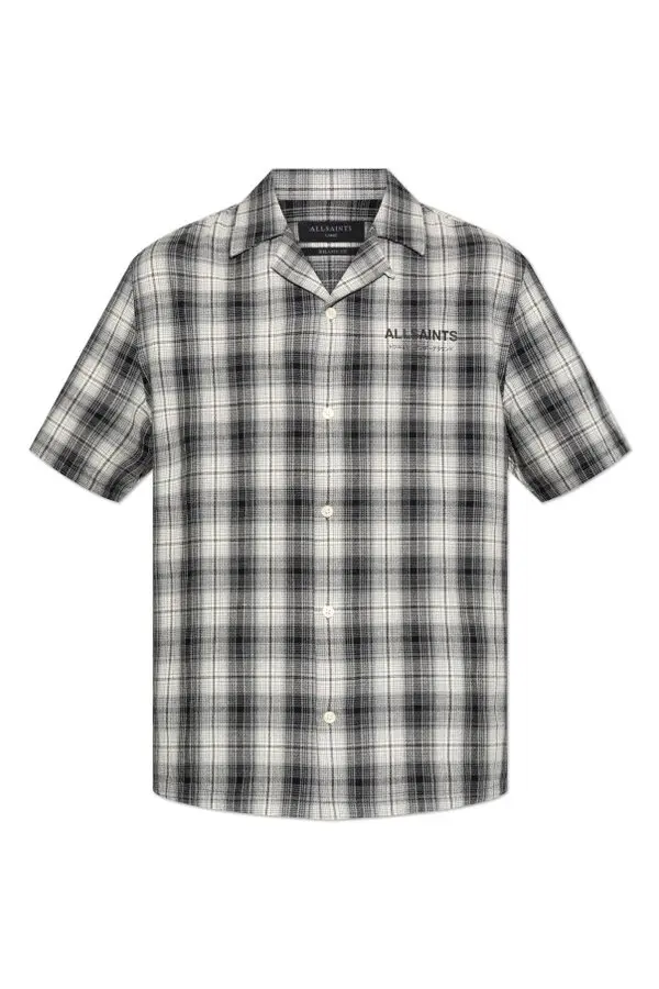 ALLSAINTS Checked Short-sleeved Shirt