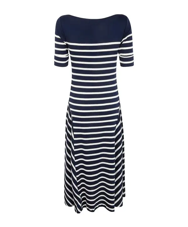 Ralph Lauren Munzie Striped Day Dress