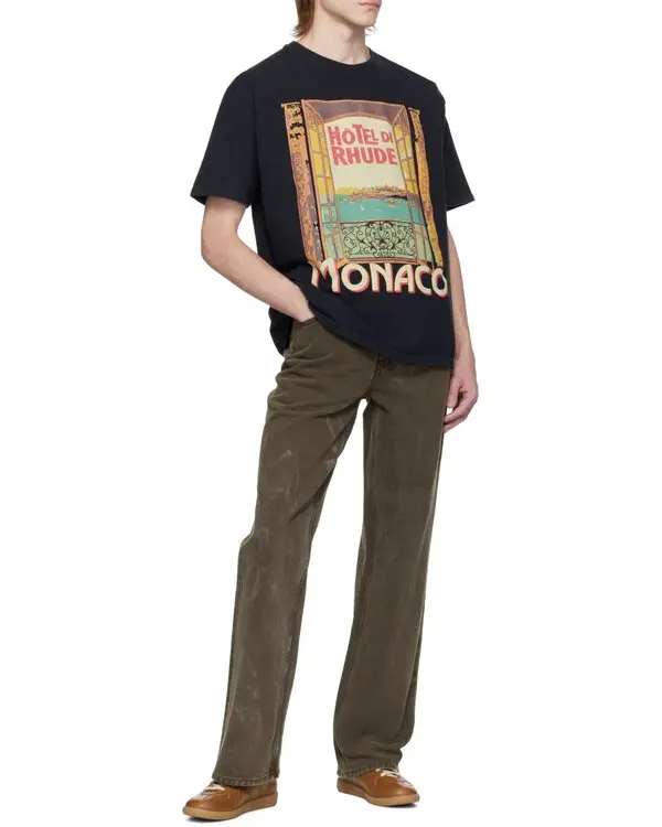 Rhude Graphic-printed Crewneck T-shirt