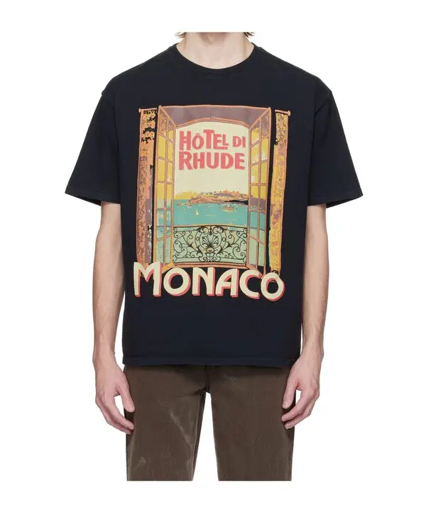 Rhude Graphic-printed Crewneck T-shirt