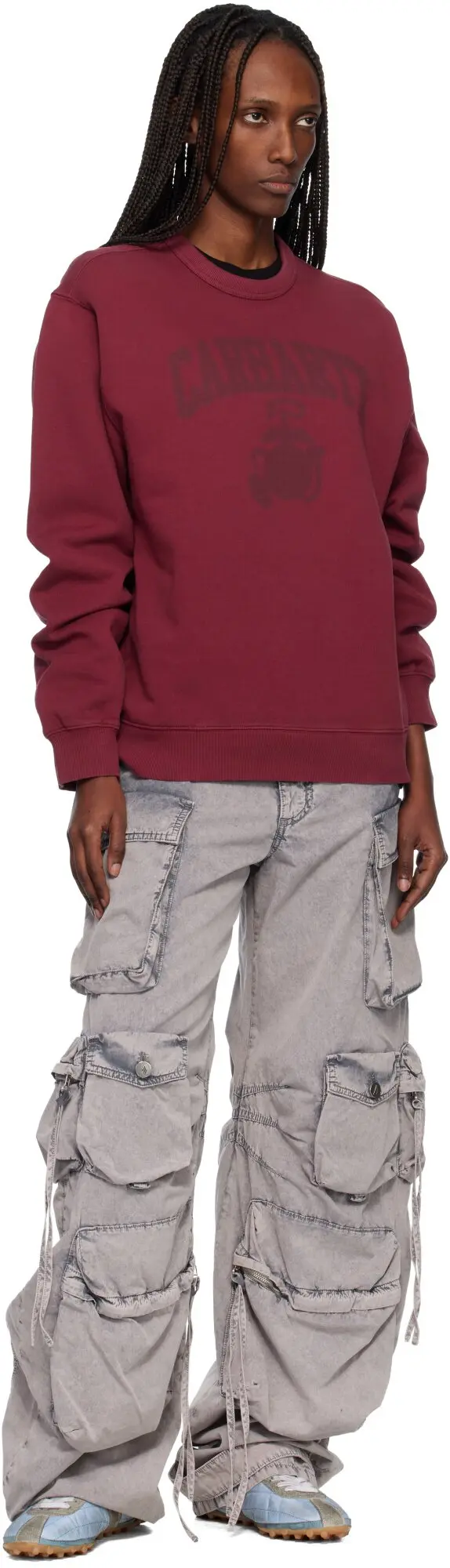 Carhartt Work In Progress Faded Pond Corps Sweatshirt