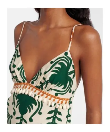 Johanna Ortiz Keeper Cotton Poplin Maxi Dress