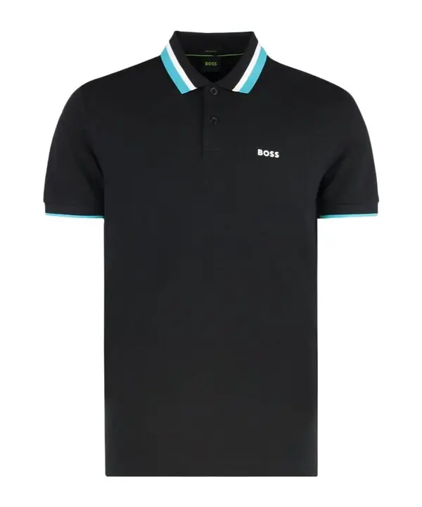 Hugo Boss Contrast Striped Paddy Active Polo Shirt