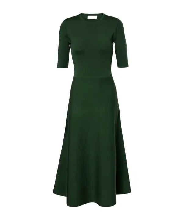 Gabriela Hearst Round Neck Dress