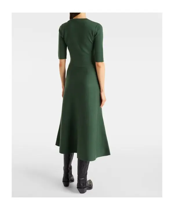 Gabriela Hearst Round Neck Dress