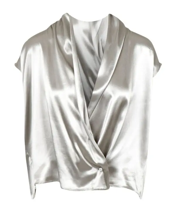 Alberta Ferretti Pleated Shirt