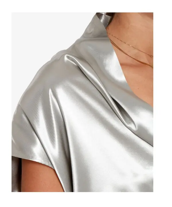 Alberta Ferretti Pleated Shirt