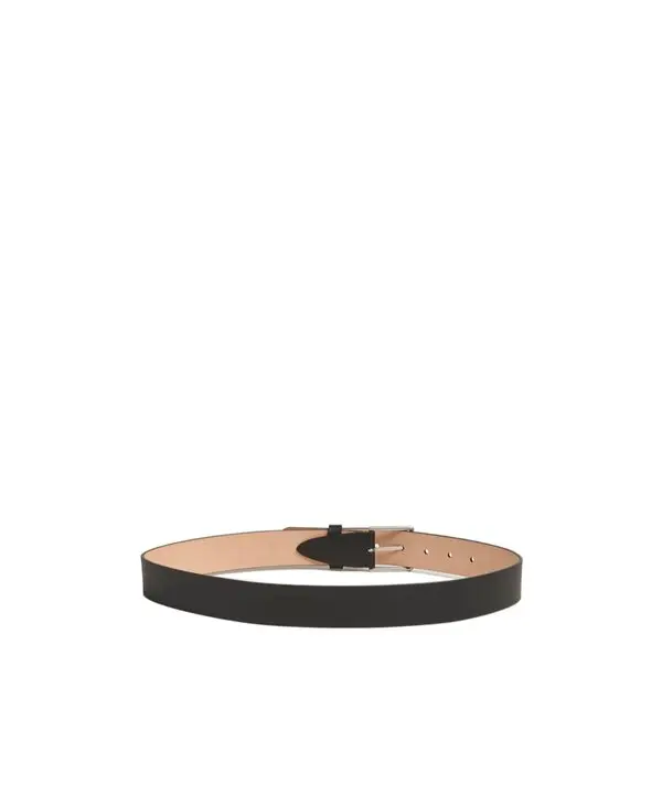 Paul Smith Logo Detailed Buckled Belt