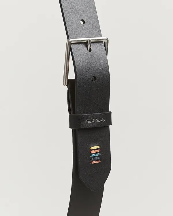 Paul Smith Logo Detailed Buckled Belt