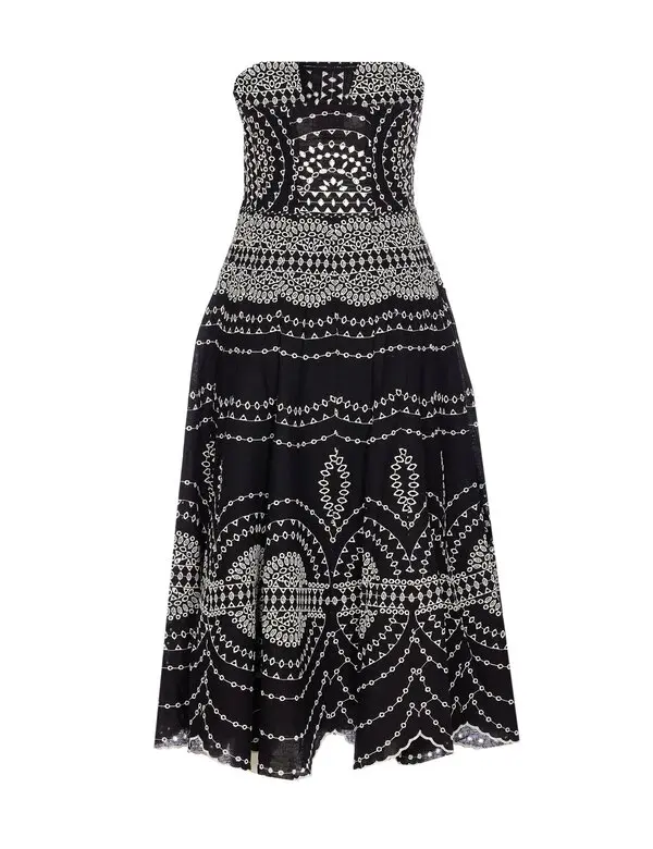 Charo Ruiz Ibiza Strapless Midi Dress