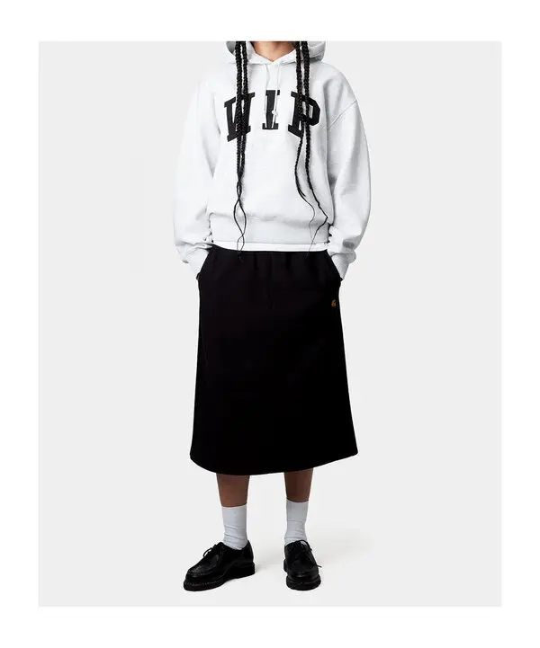 Carhartt Work In Progress Logo Detailed Drawstring Hoodie