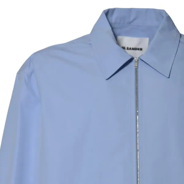 JIL SANDER Long-sleeved Zipped Shirt