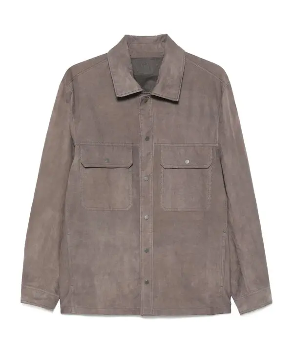 SALVATORE SANTORO Long Sleeve Casual Jacket