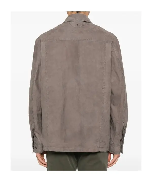 SALVATORE SANTORO Long Sleeve Casual Jacket
