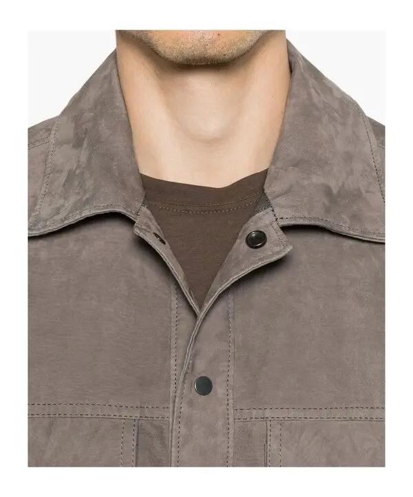 SALVATORE SANTORO Long Sleeve Casual Jacket