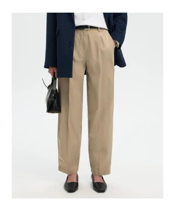 SELECTED Pleated Tailored Trousers
